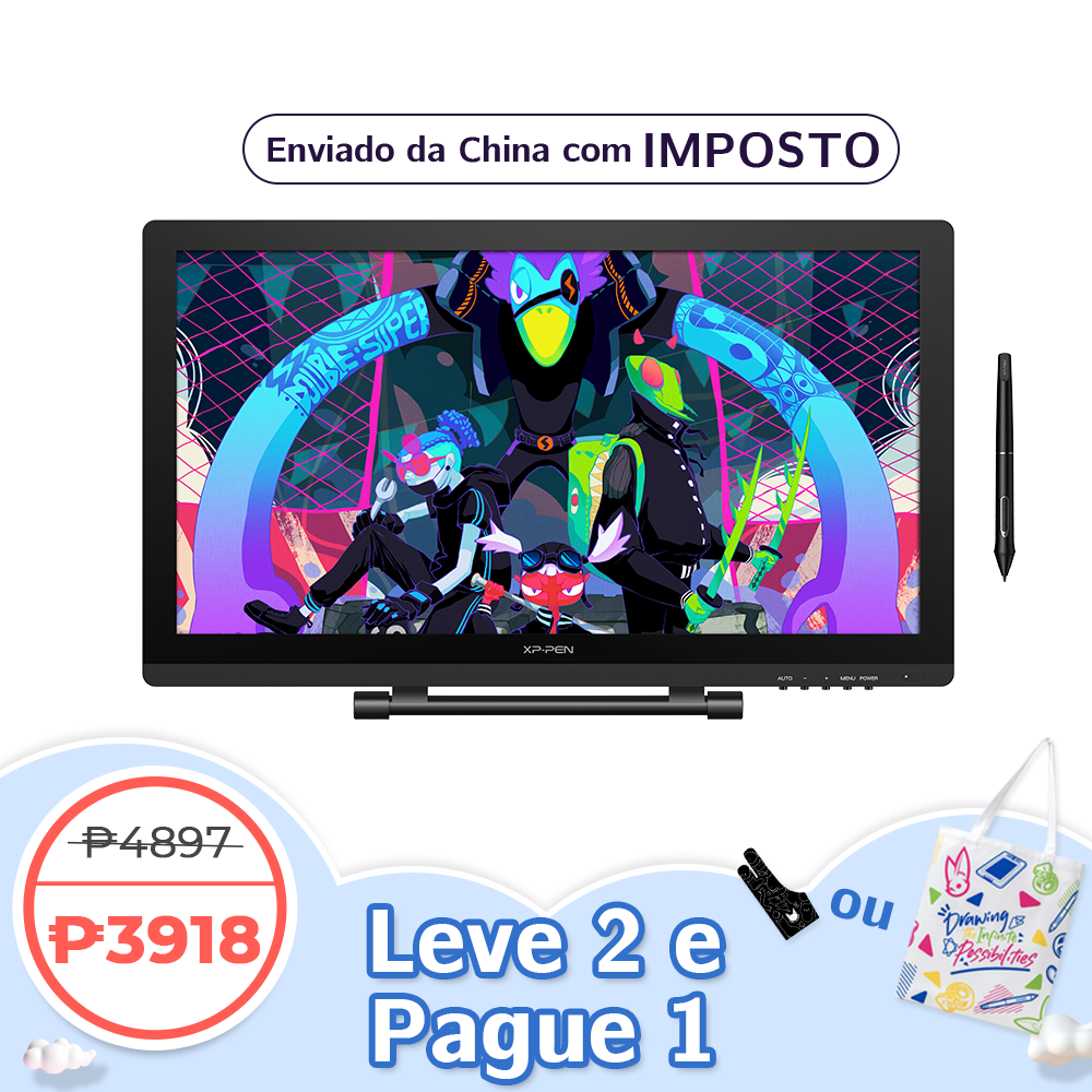 Artist 22 Pro mesa digitalizadora com tela grande | XP-PEN Brasil Loja ...