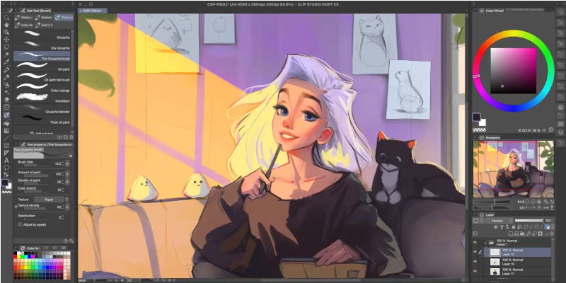 Os 10 melhores softwares gratuitos de desenho para Artistas Digitais de ...