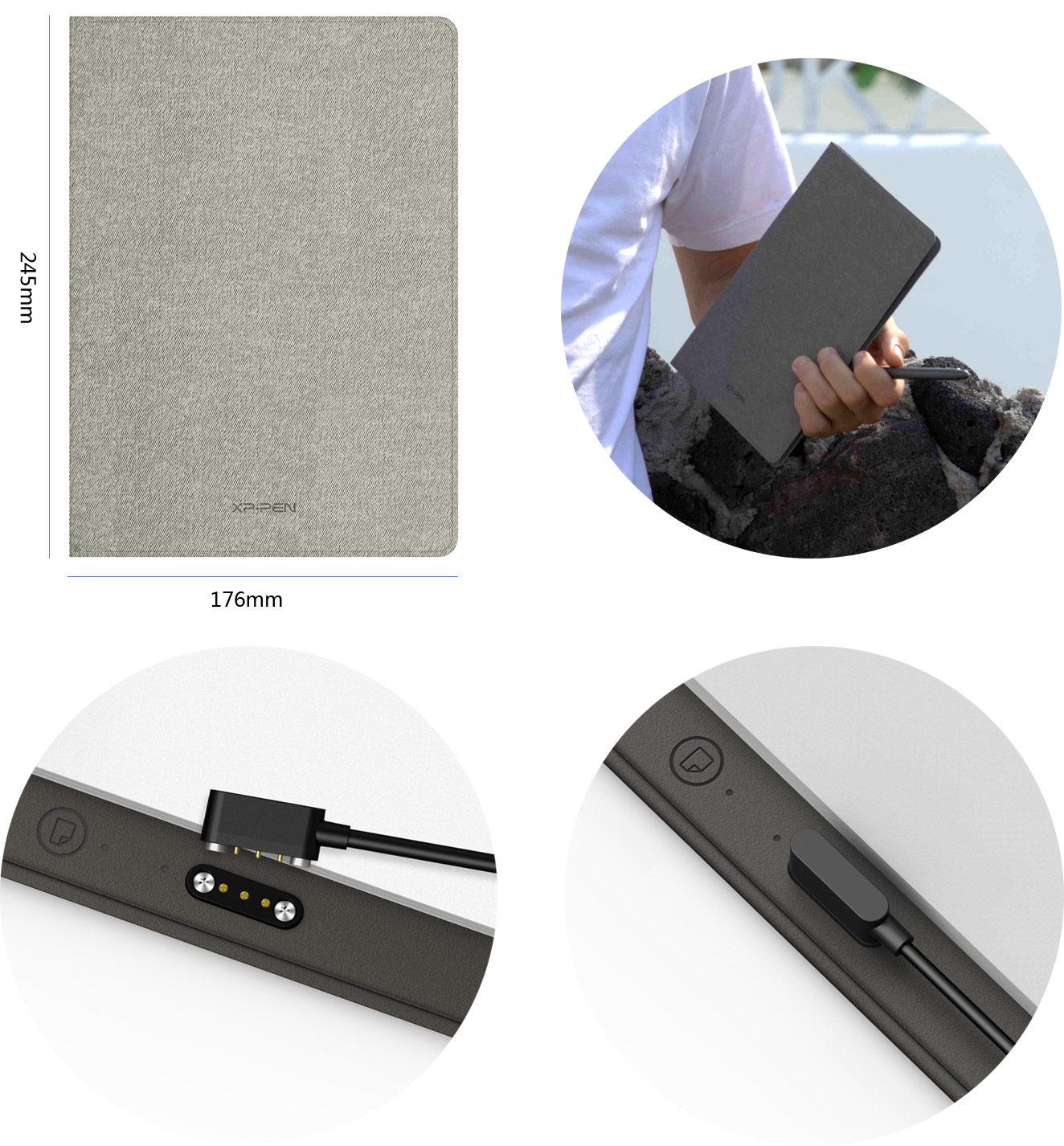 XPPen Note Plus Smart Notepad for Digital Writing & Sketching | Caderno ...